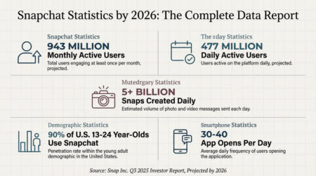 Snapchat Statistics 2026: Must-Know Growth Stats • XtendedView